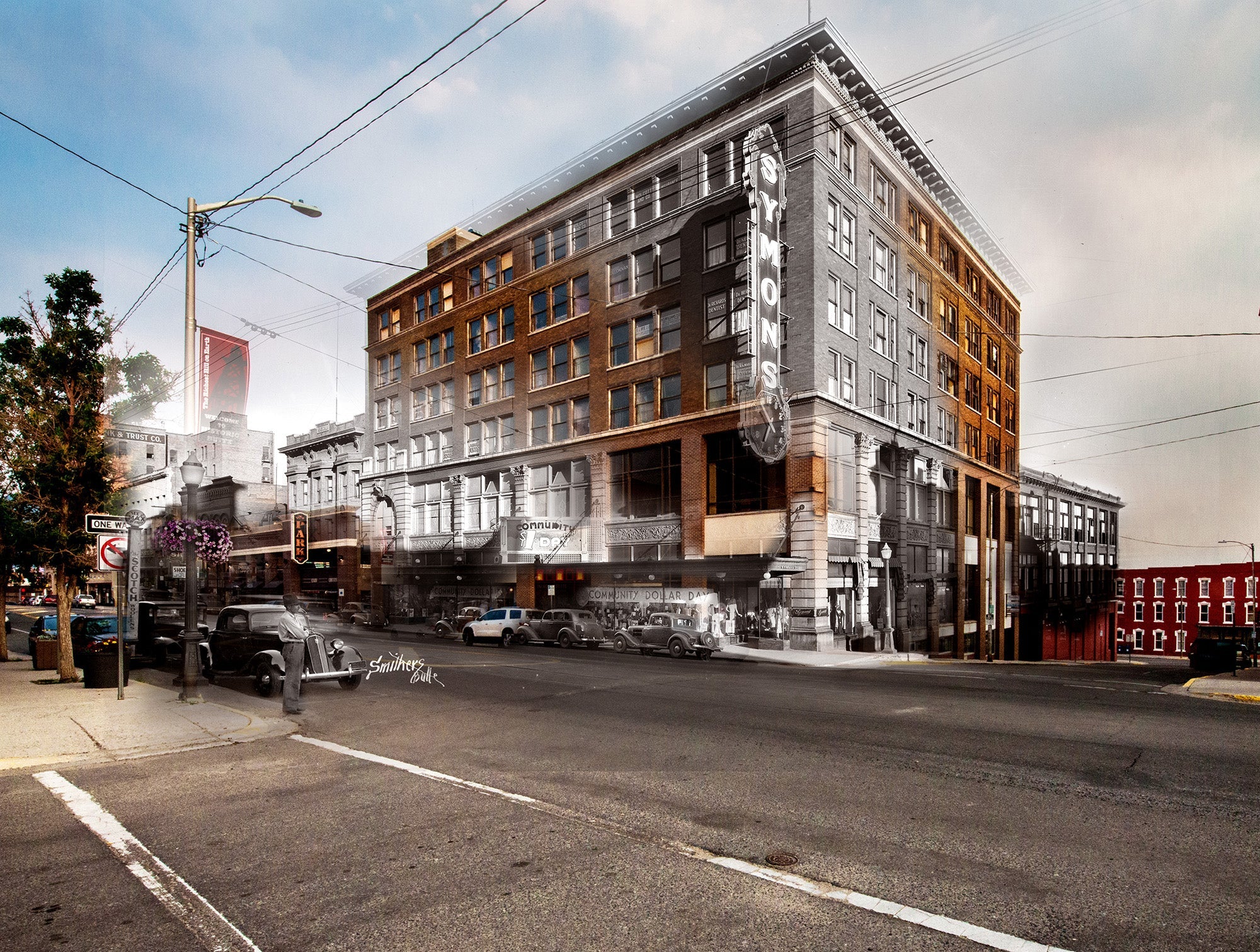 Phoenix Building and Symons - Butte, Montana – Lisa Wareham Photography
